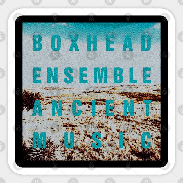 Boxhead Ensemble In Closing - Post Rock - Sticker | TeePublic